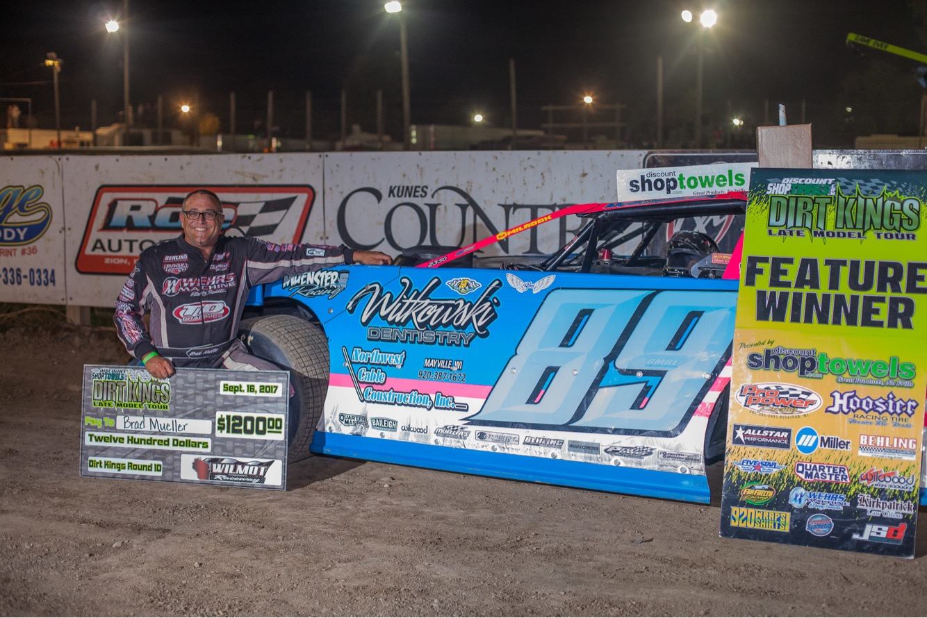 9/16/17 DiscountShopTowels.com Dirt Kings Late Model Tour at Wilmot ...
